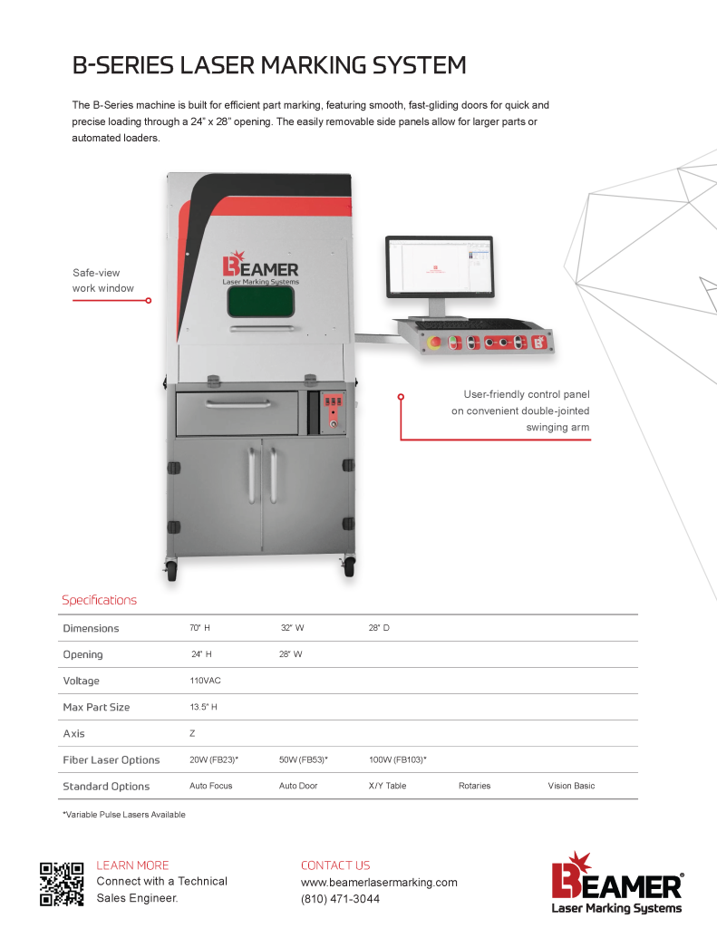 Catalogs – Beamer Laser Marking Systems